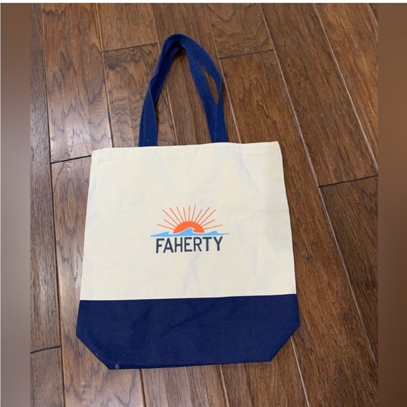 Faherty | Bags | Faherty Brand Canvas Tote Bag | Poshmark